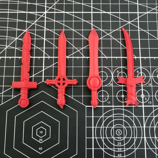Download 3D printing templates Adventure Time - Swords ・ Cults