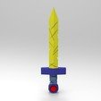 Download 3D printing templates Adventure Time - Swords ・ Cults
