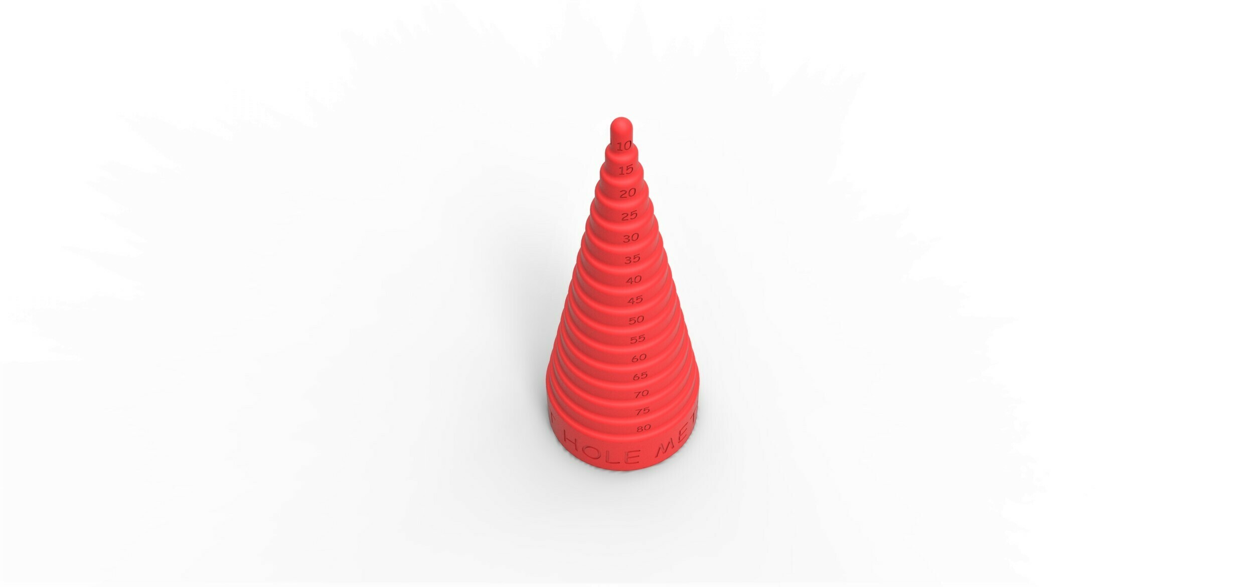 3D file Butt hole meter・3D printing template to download・Cults