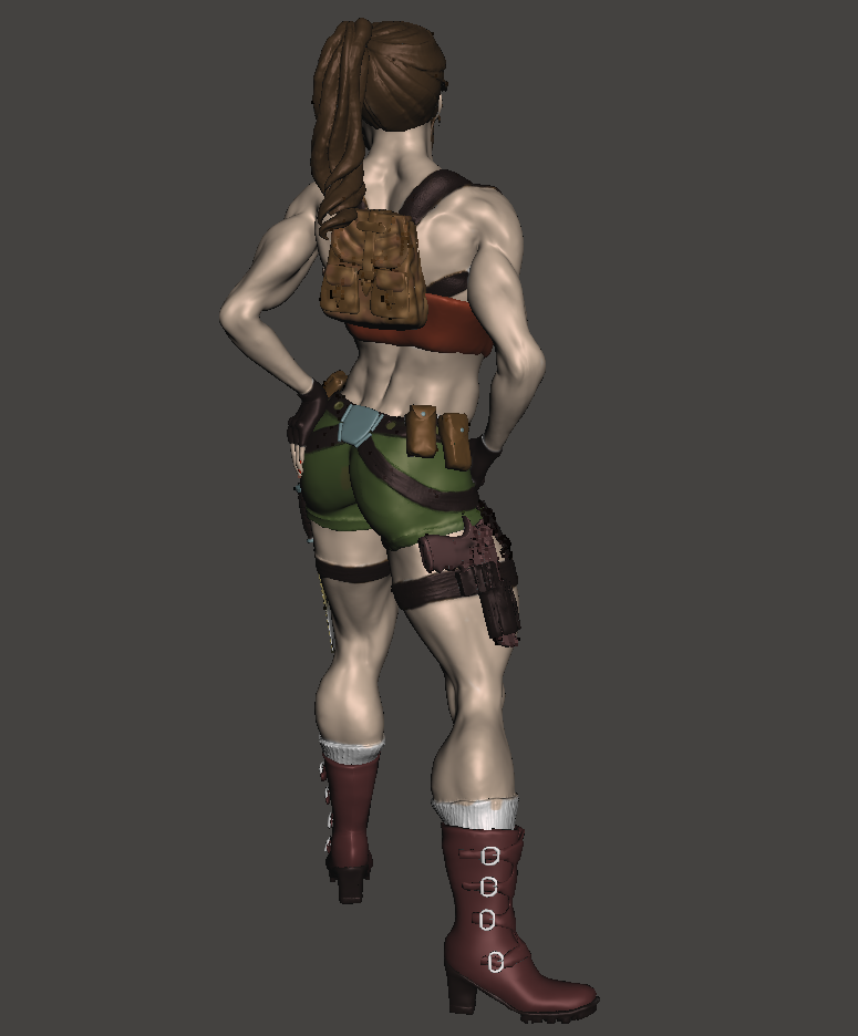 Free OBJ file Tomb raider muscle 🪦・Template to download and 3D print・Cults