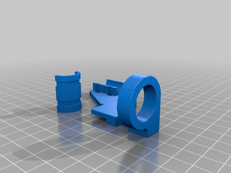 Free STL file TH3D EZABL Mount with Cable Guide/Strain Relief Bracket ...