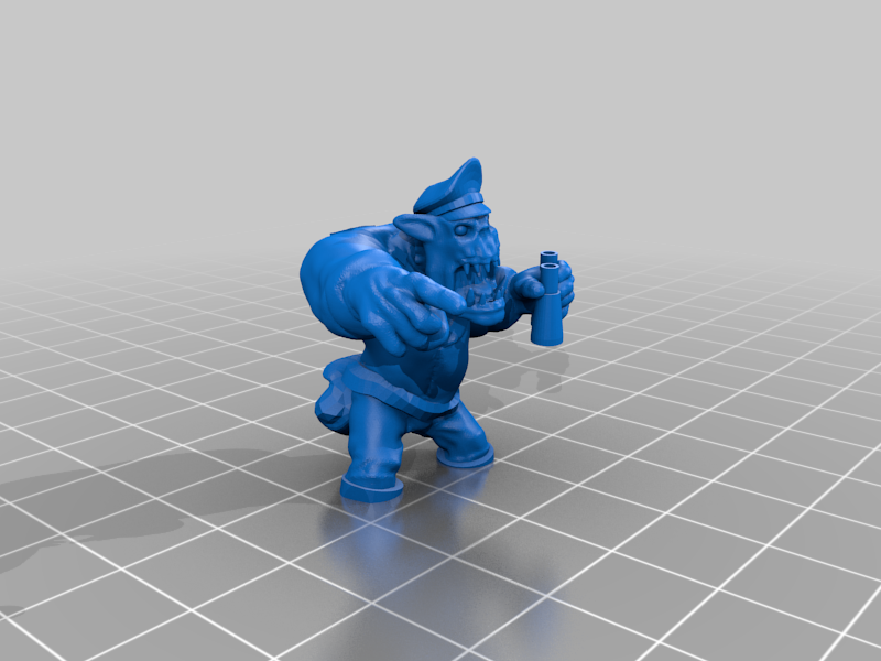 Free STL file Ork Tank Commander 🪖・3D print model to download・Cults