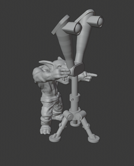 Free STL file Grot Gun Crew 🔫・Model to download and 3D print・Cults