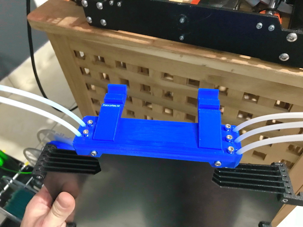 Free 3D file Prusa I3 MMU 2 Buffer Hook PTFE Inputs Up・3D printing ...
