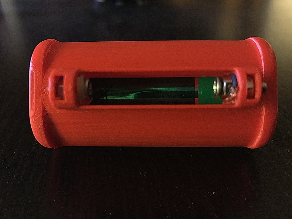 Free 3D file Battery Charger Adapter D Cell to AA Cell・3D printing ...