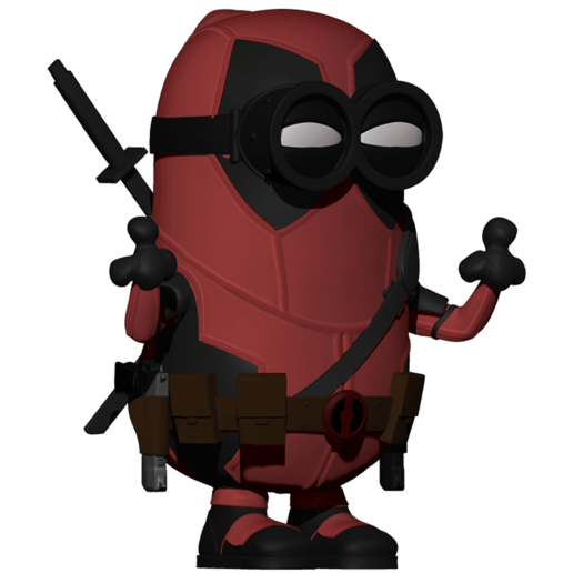 Download STL file Deadpool Minion Mini Figure Printable File .STL • 3D ...