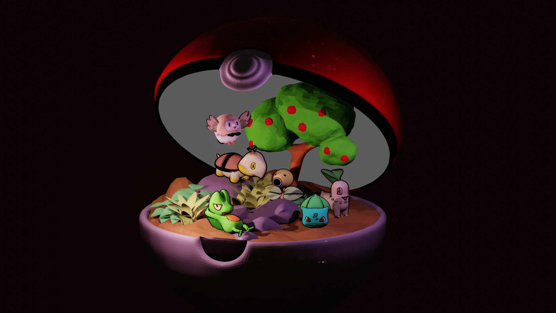 Free Stl File Treecko・3d Printer Design To Download・cults