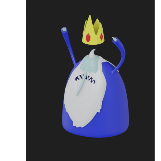 Download STL file Ice King Adventure Time figure ・ Cults