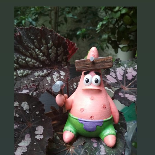 Download STL file Patrick Star figure • Template to 3D print ・ Cults