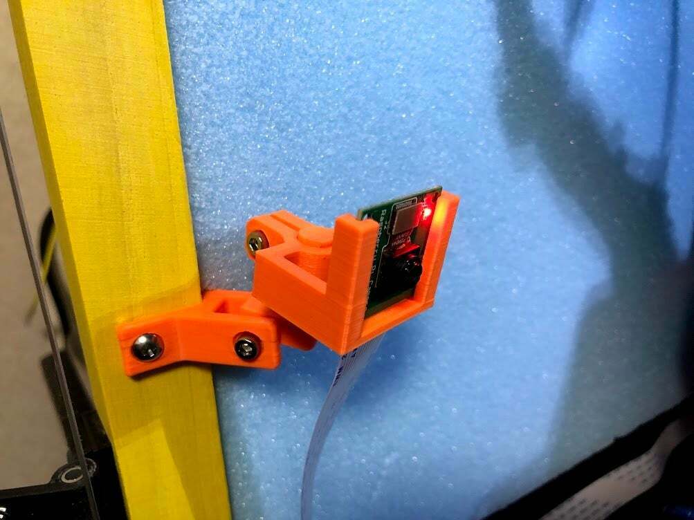 Fichier STL gratuit Montage du module caméra RaspberryPi・Objet pour ...