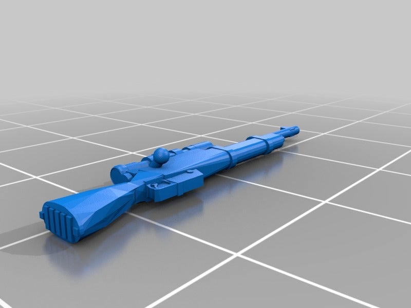 Free STL file 28mm scale rifle 🔩・3D printing design to download・Cults