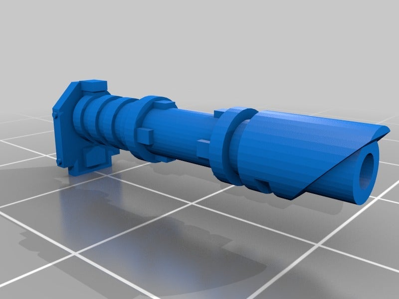 Free STL file Laser cannon 🔫・Object to download and to 3D print・Cults