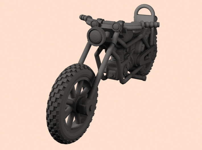 STL file 28mm Chopper bike・3D print model to download・Cults