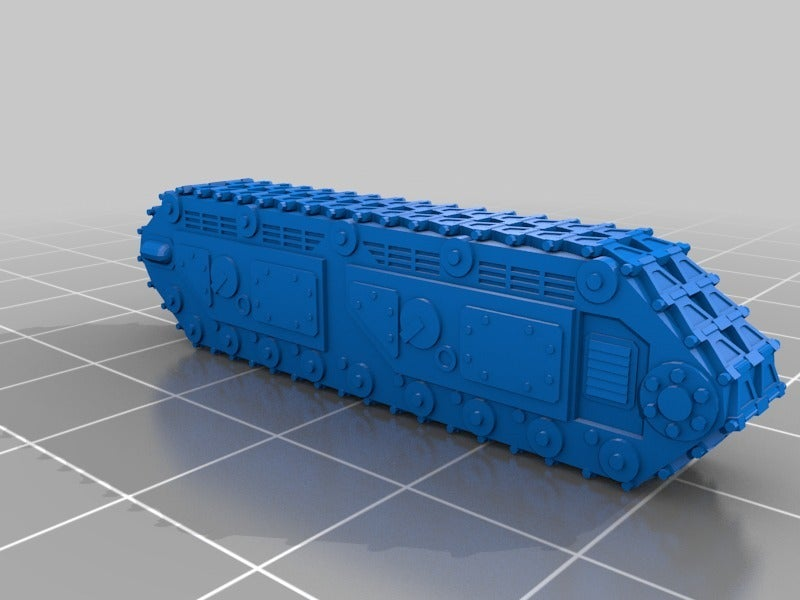 Free STL file 1/100 MST Tiran tank 🪖・Design to download and 3D print・Cults