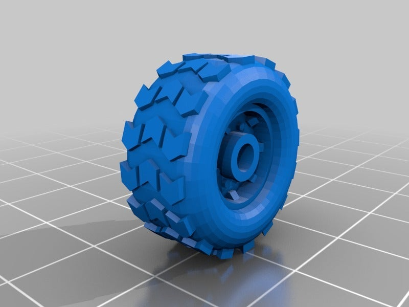 Free STL file Wheel for ATV/UTV 20mm diameter 🛞・Object to download and ...