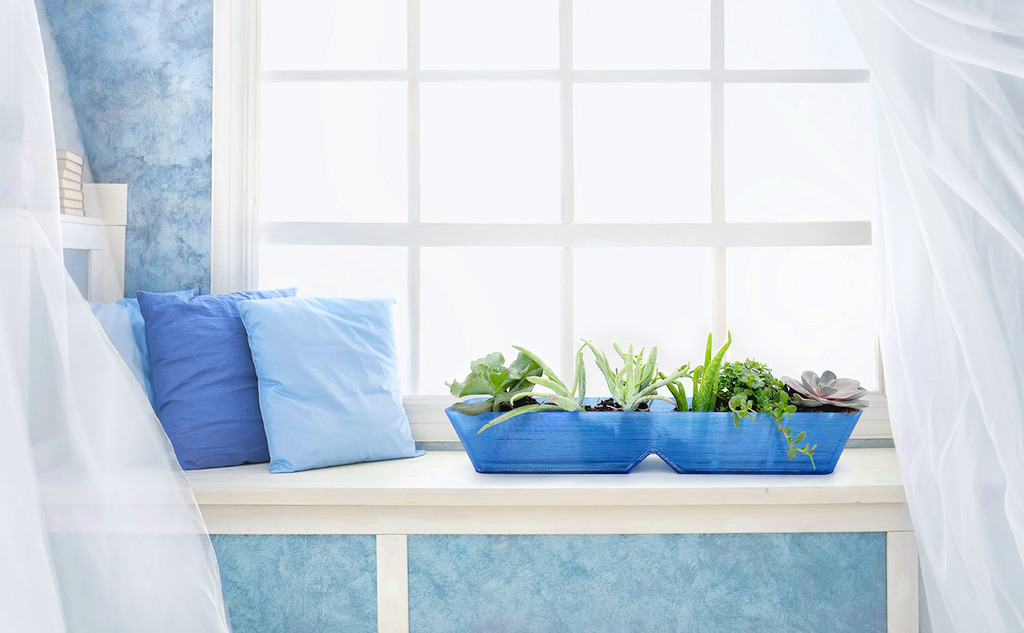 Free 3D file Windowsill planter・3D printing design to download・Cults
