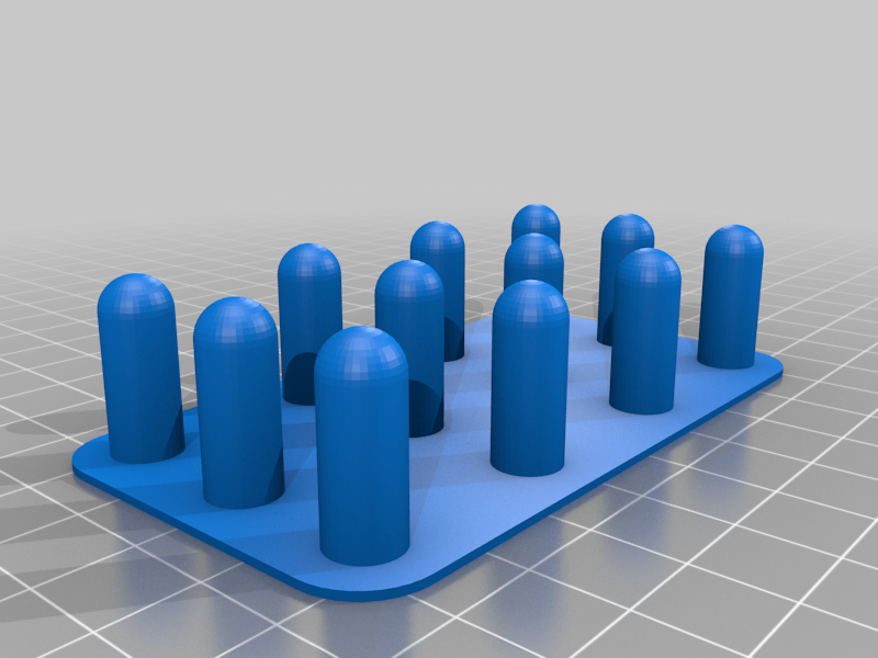 Free STL file sewing thread spool holder ( spool of diameter 1cm)・3D ...