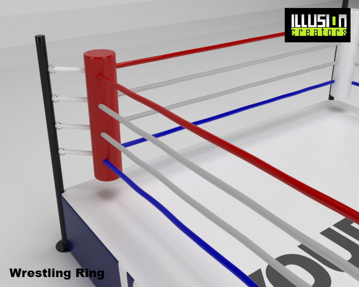 3D file Wrestling Ring 🤼・3D printer model to download・Cults