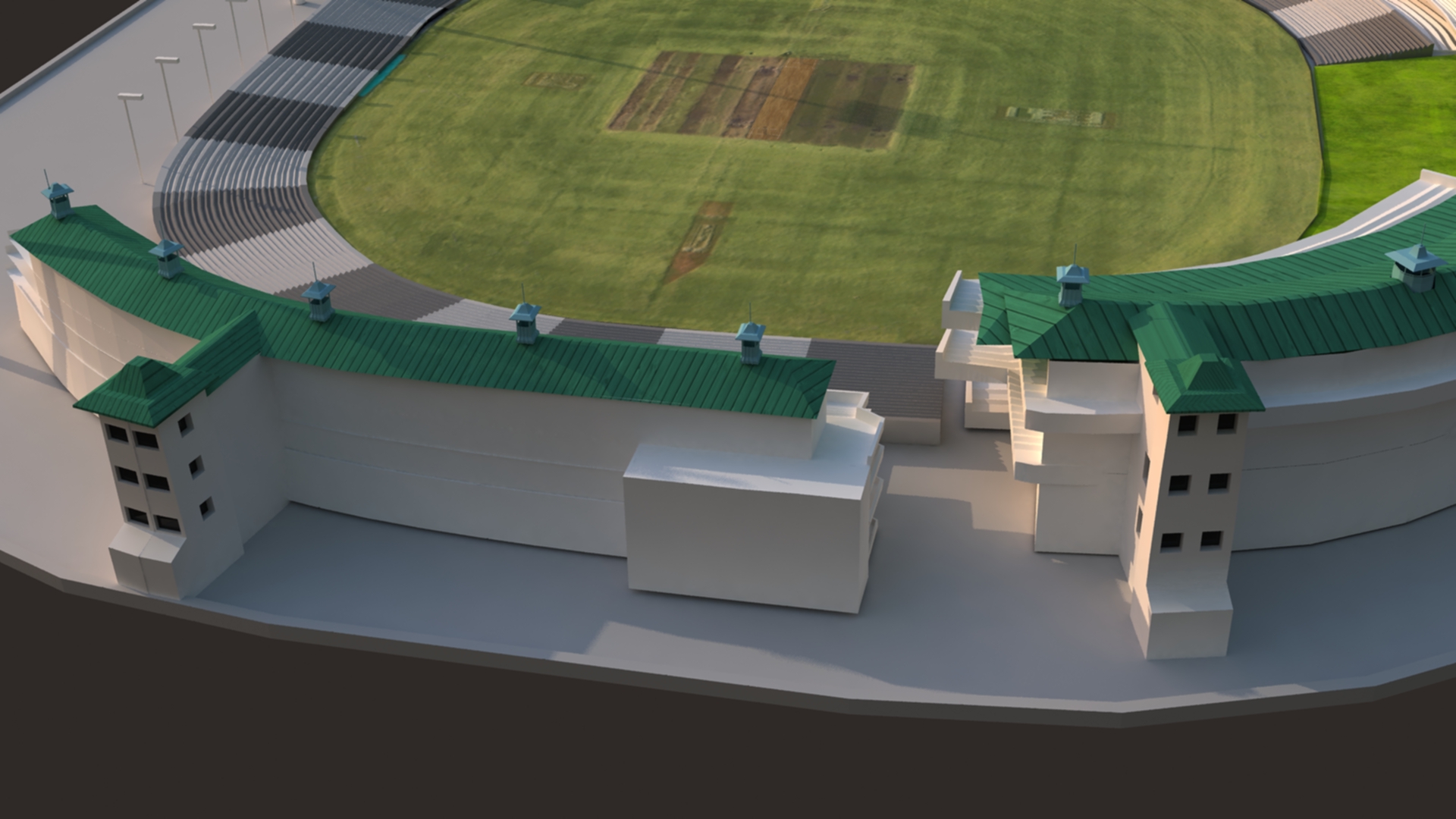 3D file NewZealand Cricket Stadium・Design to download and 3D print・Cults