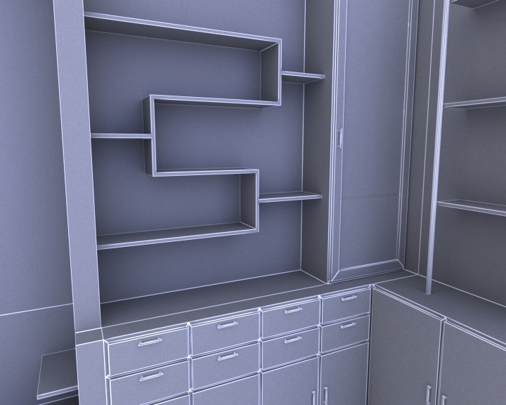 3D file Wooden Cabinet・Template to download and 3D print・Cults