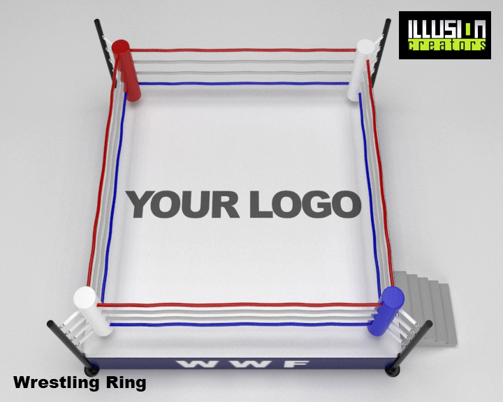 3D file Wrestling Ring 🤼・3D printer model to download・Cults