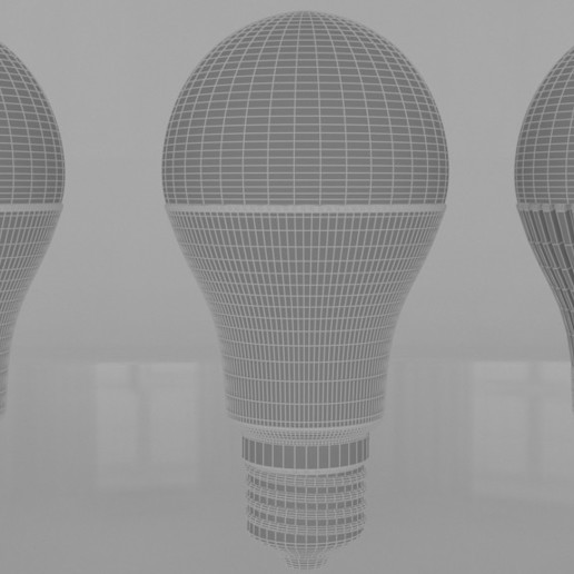 Download STL file LED Bulbs 3 Types • 3D printing object ・ Cults