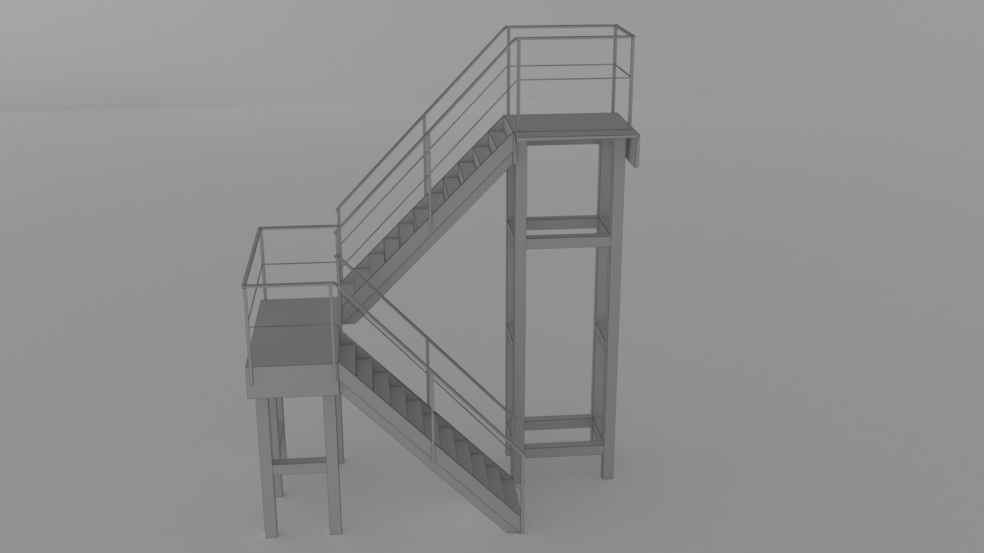 3D file Stairs Metal・Design to download and 3D print・Cults