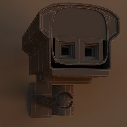 Download STL file CCTV Camera • 3D printer model ・ Cults