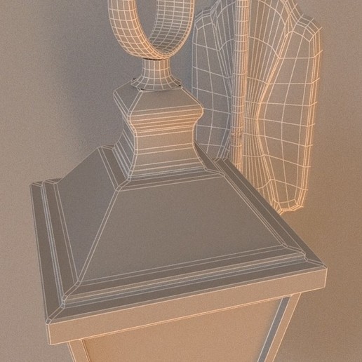 Download STL file Door Lamp Light • 3D printer design ・ Cults