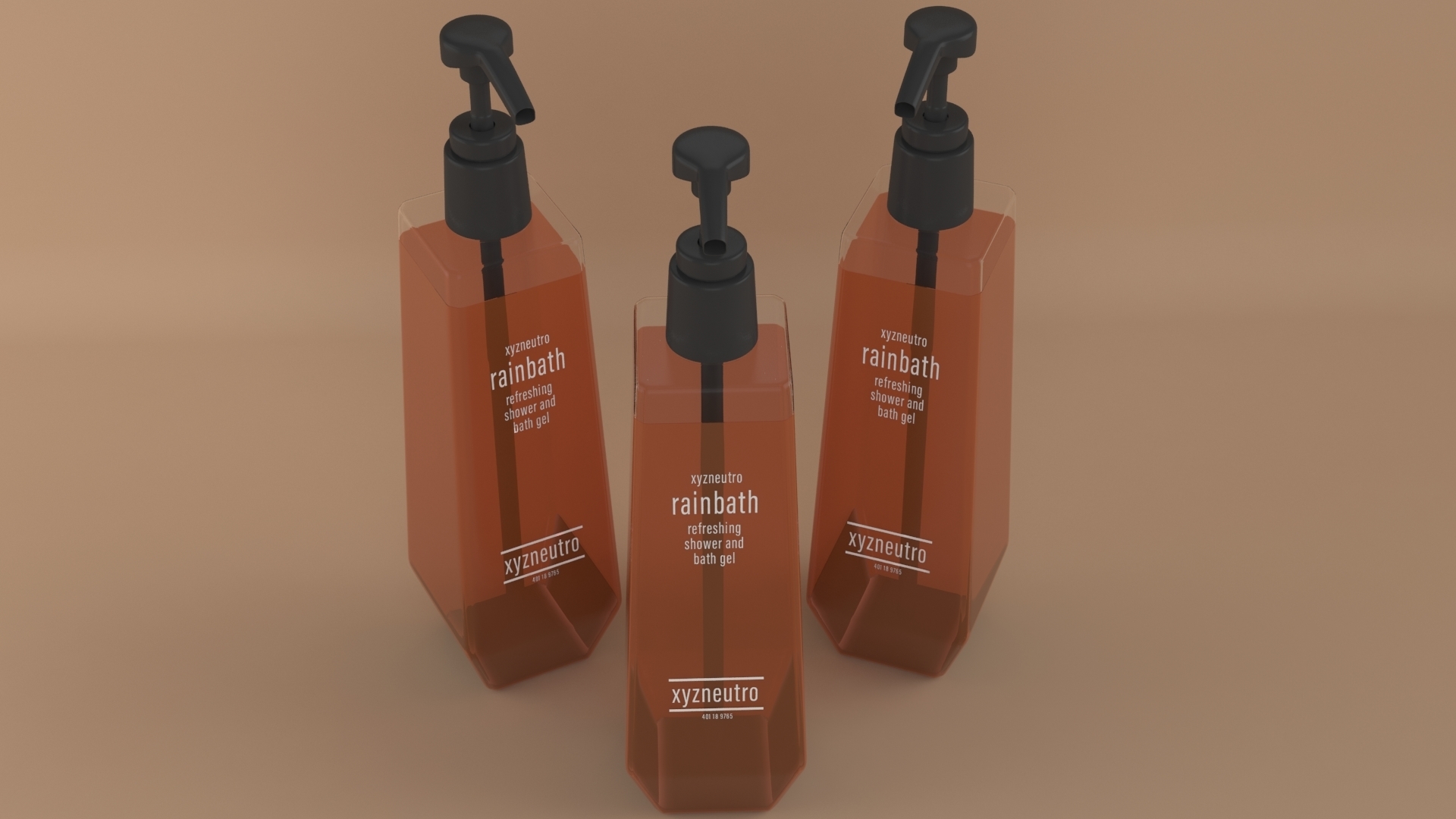 3D file Shampoo Bottle Slim・3D printable model to download・Cults