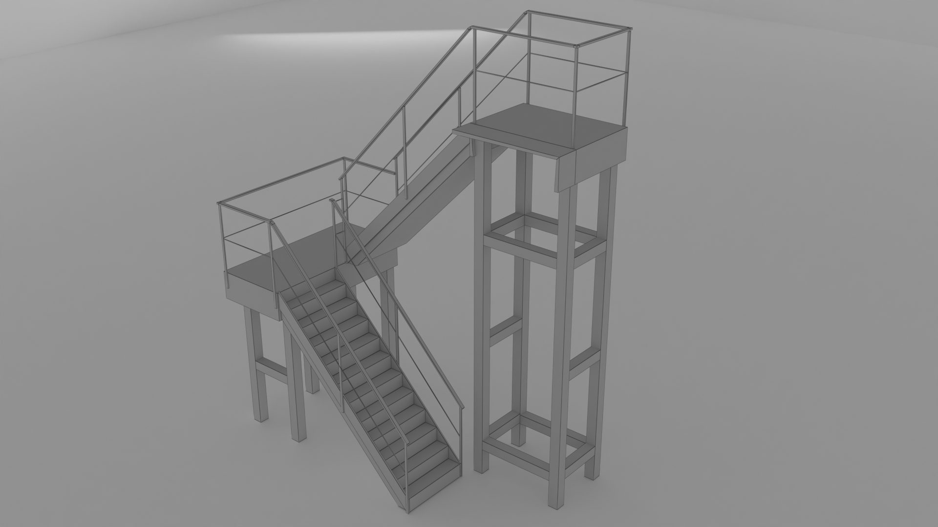 3D file Stairs Metal・Design to download and 3D print・Cults