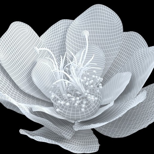 Download 3D printer designs Flower ・ Cults