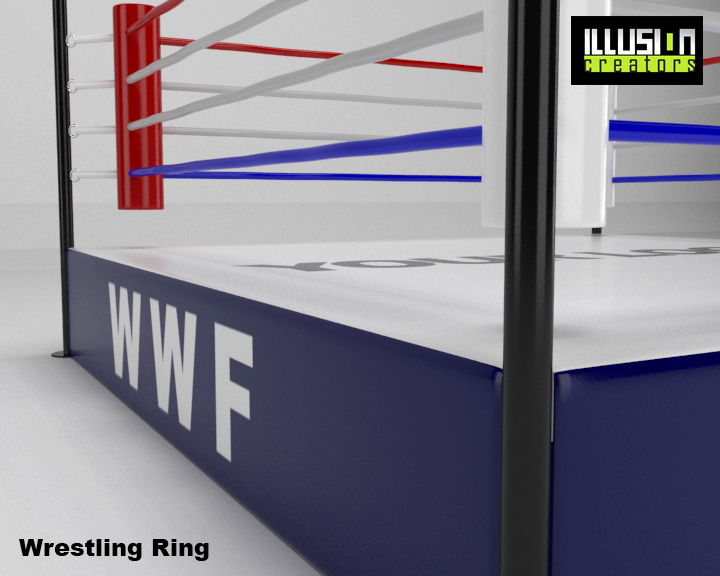 Archivo 3D Anillo de lucha libre・Diseño de impresión en 3D para ...