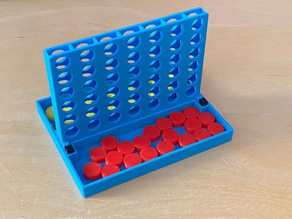 Free STL file Connect Four Remix with Base 🧸・3D printable model to ...