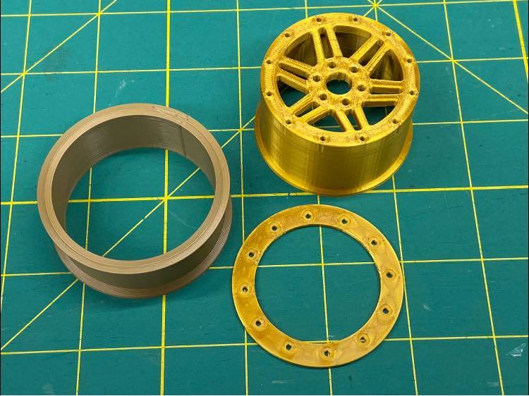 Free 3D file Beadlock rim for 1,9" tires for the 3ronco from Casadio 🚗 ...