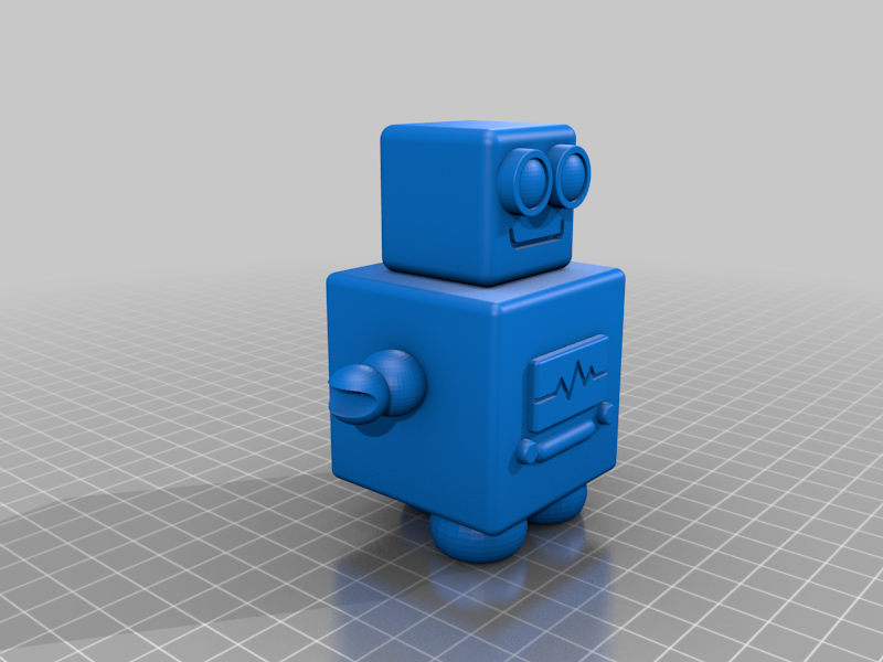 Free STL file Carl the Robot・3D printing idea to download・Cults