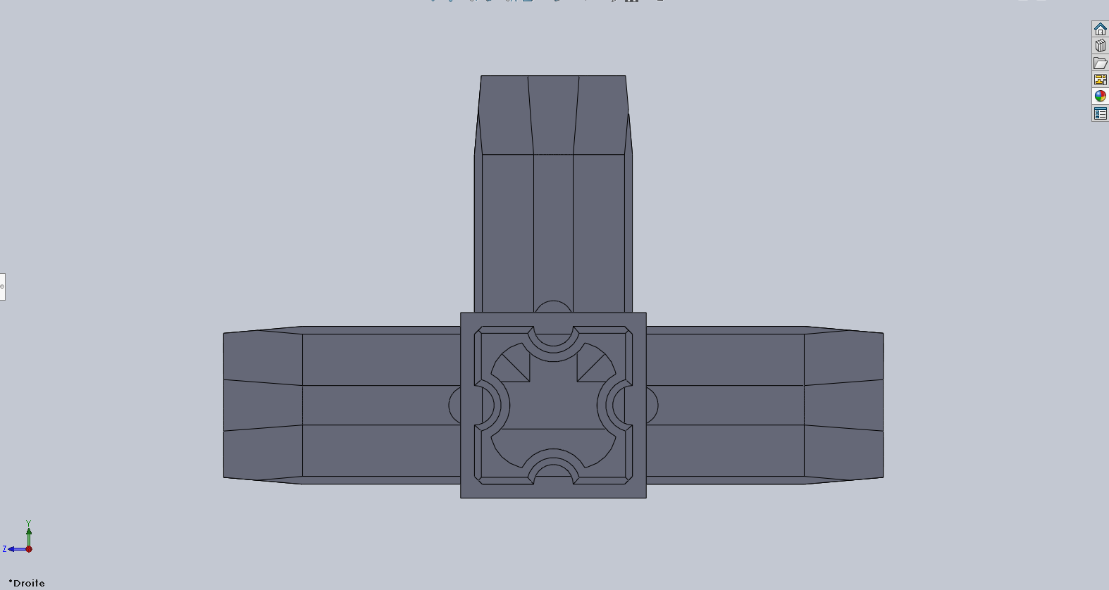 Fichier STL Connecteur DELTA 23.5x23.5・Modèle à télécharger et à imprimer en 3D・Cults