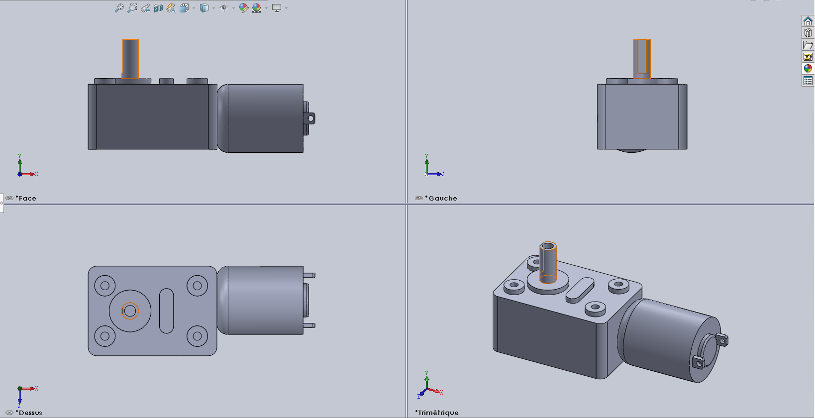 Archivo STL motorreductor 📱・Modelo imprimible en 3D para descargar・Cults