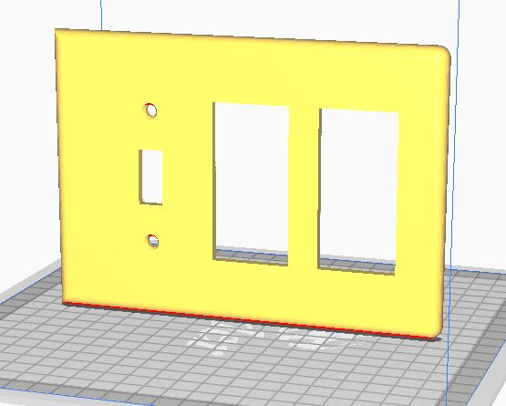 Free STL file Magnetic Light Switch Plate 🧲・3D print design to download ...