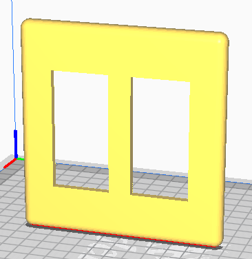Free STL file Magnetic Light Switch Plate 🧲・3D print design to download ...