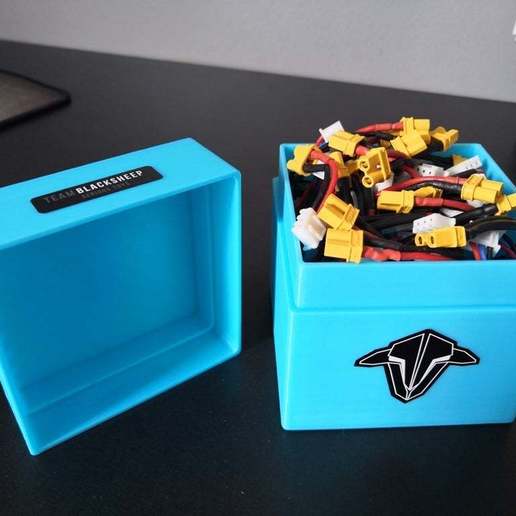 Download free STL file Box for 20 lipo 300mAh 2S • 3D printer object ...