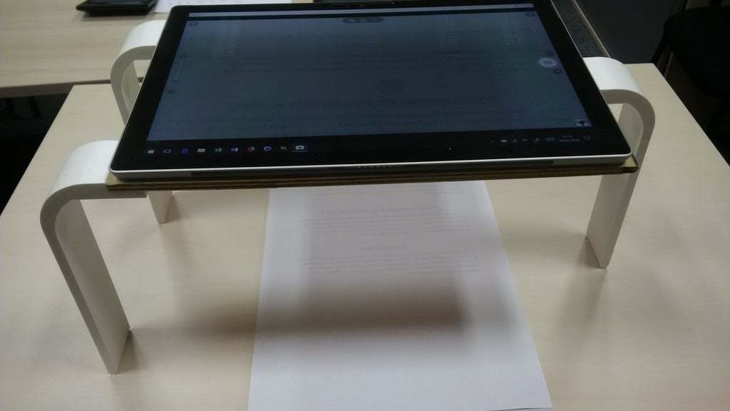 Archivo STL gratis surface pro 4 stand_V3・Modelo de impresión 3D para ...