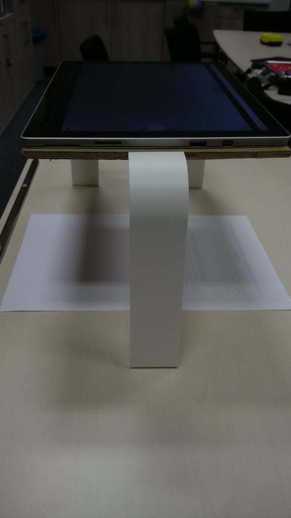 Archivo STL gratis surface pro 4 stand_V3・Modelo de impresión 3D para ...