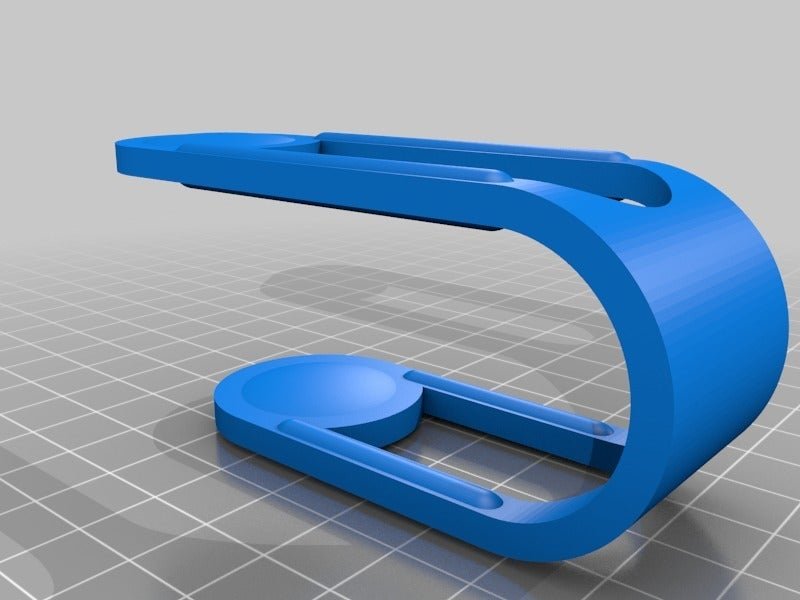 Free STL file customizable parametric tablecloth clamp V3・3D printable ...