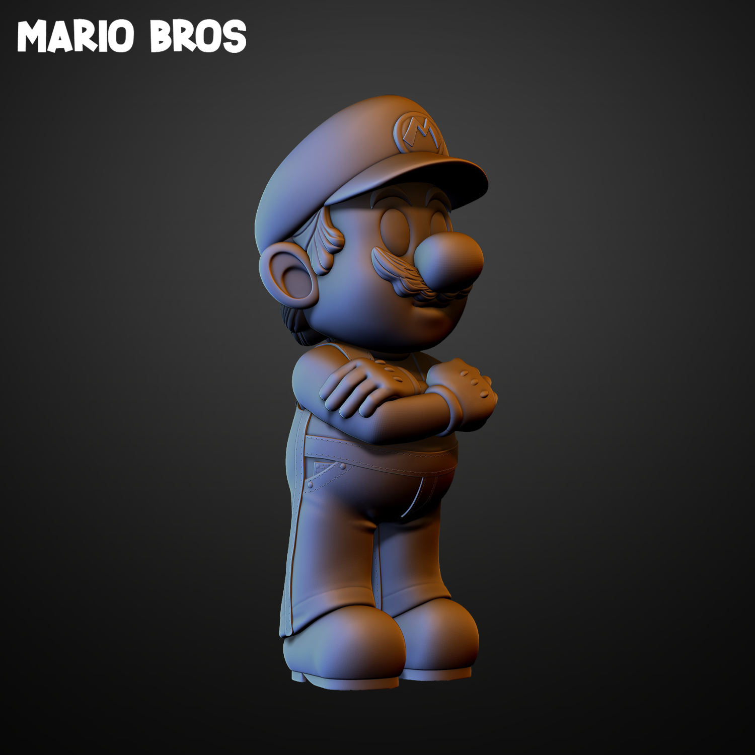 Archivo STL Mario Bros・Plan imprimible en 3D para descargar・Cults