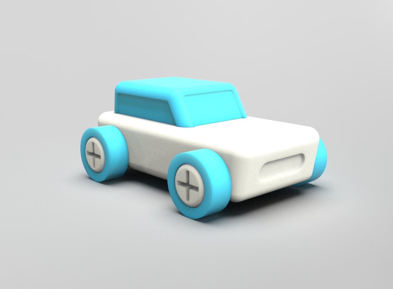 Archivo STL gratis Auto Minimalista para armar・Modelo de impresión 3D ...