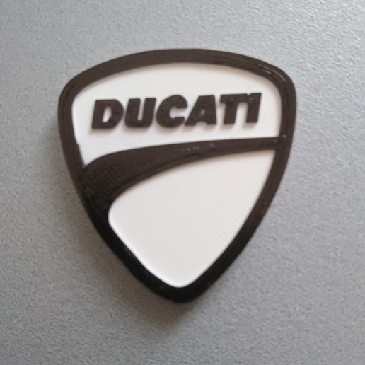 3D printer Ducati Logo Sign • made with Ultimaker 3 ・ Cults