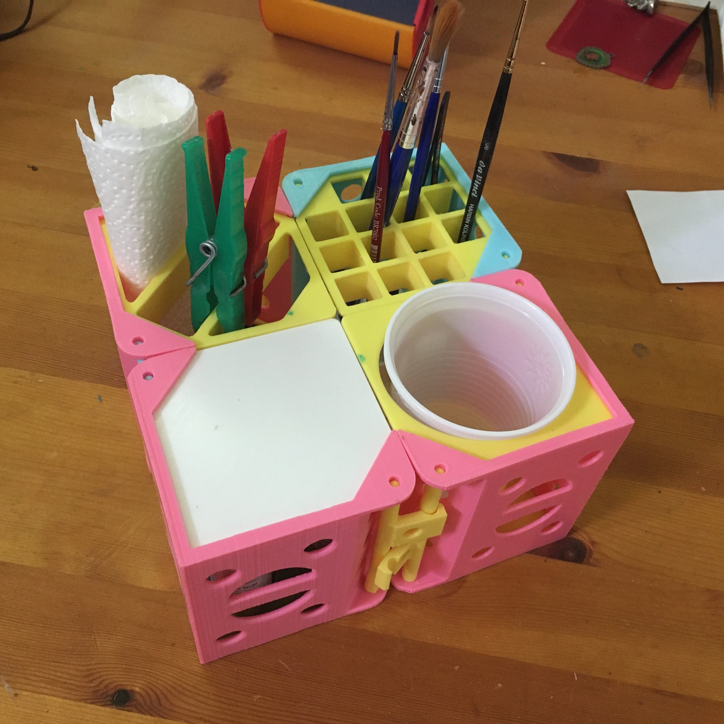 3D printed MODULO 8 - modular desk organizer • made with Ender 3・Cults