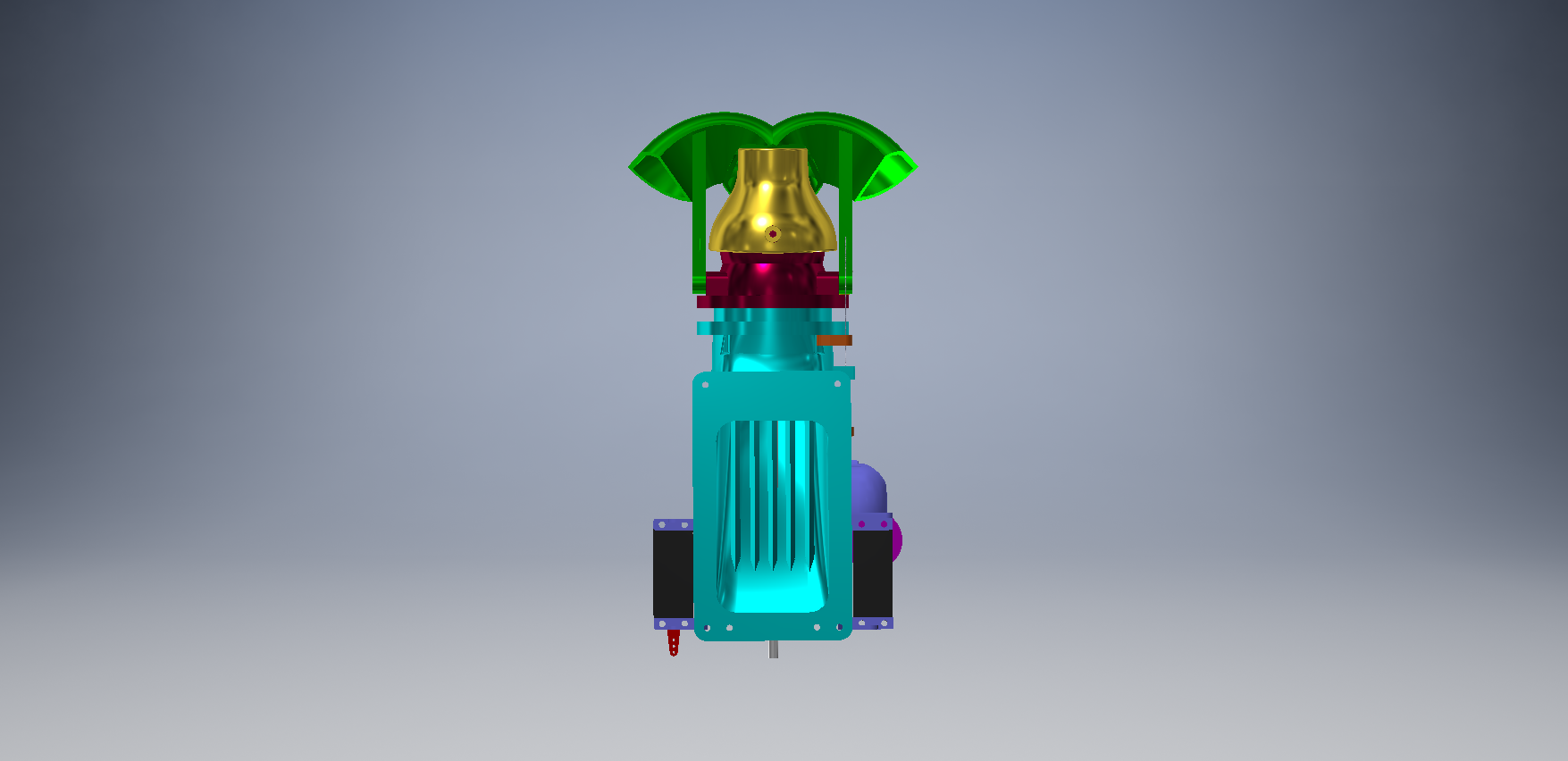 Free 3D file Water jet propulsion 75mm/Водометный движитель 75мм! 🚰・3D ...