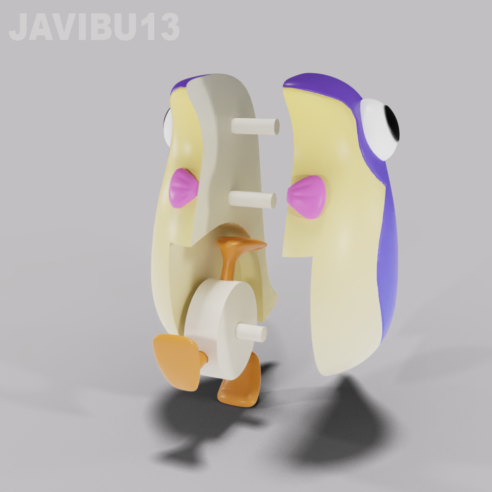 STL file Penguin - Bert - Fall Guys - 3D Print Ready・3D printing design ...